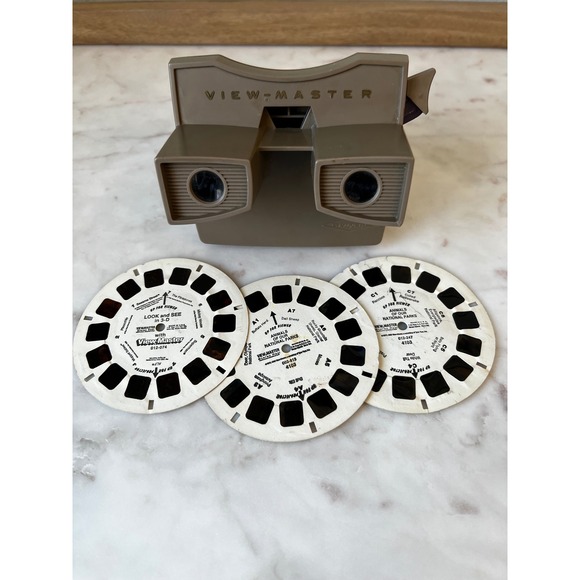 View Master | Other | Vintage Sawyers Viewmaster Viewer View Master Tan ...